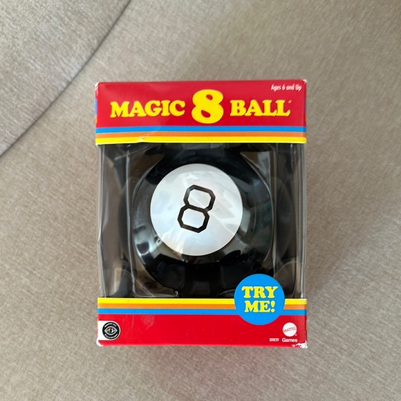 Mattel | Toys | Mattel Black And White Magic 8 Ball | Poshmark